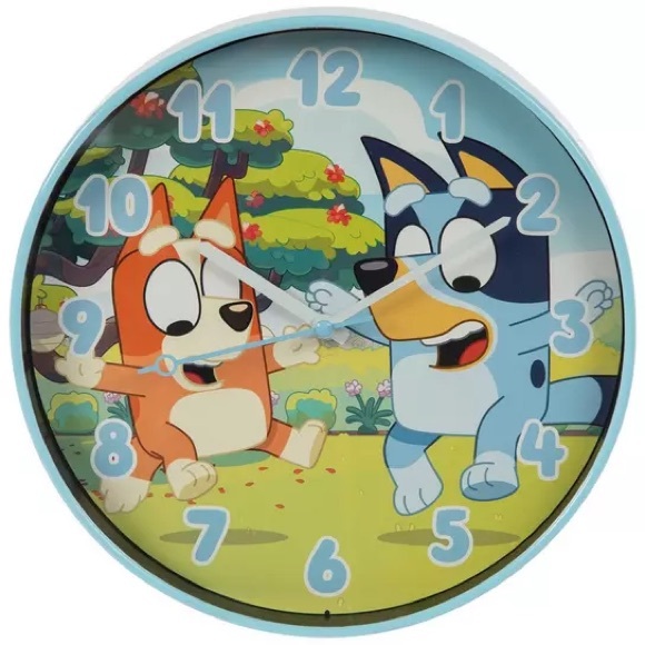 Accents | Bluey Wall Clock | Poshmark